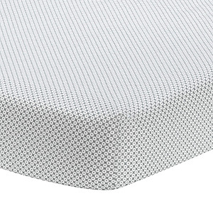 Lambs & Ivy Baby Farm Animals 5-Piece White/Taupe Baby Crib Bedding Set