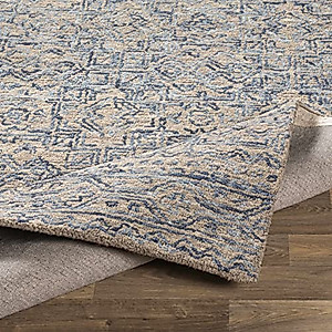 BoutiqueRugs Radisson Bohemian, Transitional Area Rug - Navy, Blue, Taupe - 8' x 10'