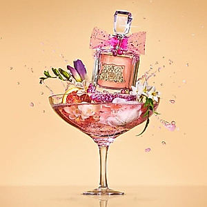 Juicy Couture Viva La Juicy Le Bubbly Eau De Parfum, Travel Size Luxury Women's Perfume with Notes of Champagne Inspired Pink Berries, Gardenia, Jasmine & Amber - Fruity & Sweet, EDP Spray, 0.33 Fl Oz