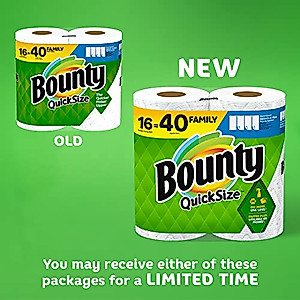 Bounty Select-A-Size Paper Towels, White, 8 Double Plus Rolls = 20 Regular Rolls (Packaging May Vary)