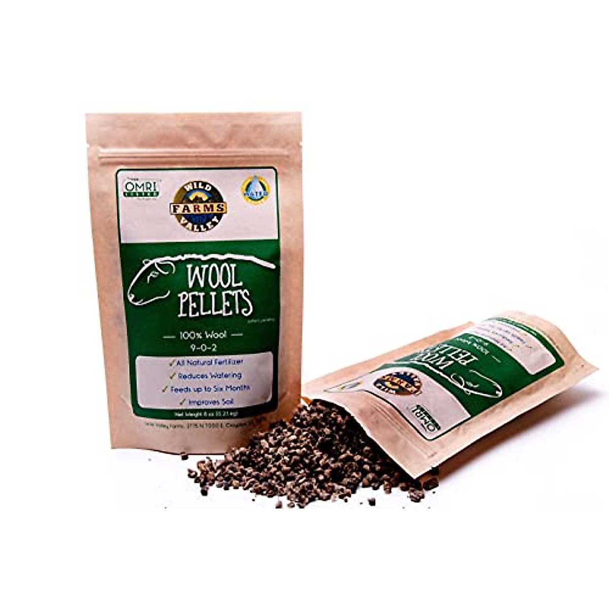 Wool Pellets Water Holding Organic Fertilizer