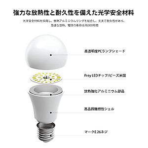 Full Spectrum Sun Light Bulb - A19 9W, Boosts Energy, Mood & Performance, Near-Perfect Color Rendering, Imitate Sunlight Indoors for a Happy Life, American Pry LED Beads,CRI of 98+, (5700K)