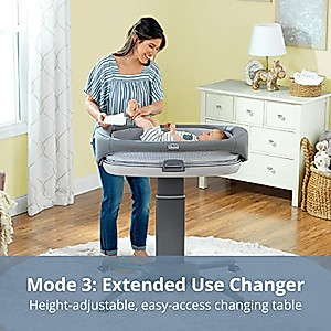 Chicco Close to You 3-in-1 Bedside Bassinet - Heather Grey | Grey