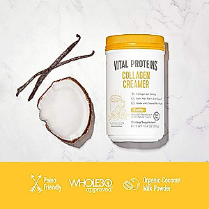 Vital Proteins Collagen Peptides Powder Unflavored 19.3 OZ Creamer Vanilla