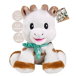 Sophie la girafe | Sweetie Baby Sophie Plush | Ultra Soft, Flexible & Easy to Grasp | Ideal for Travel | Awaken The Senses