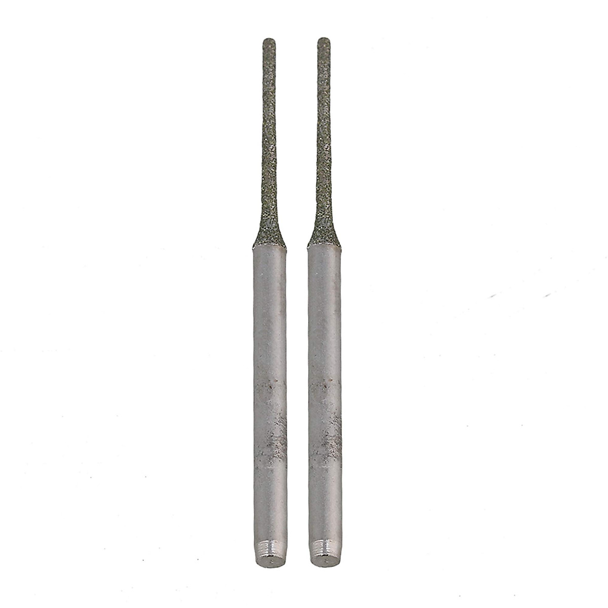 BQLZR 1MM Silver Extended Gems Drill Bits Bowlder Pearls Jewelry Agates Hole Drill Bits Coated Pack of 10