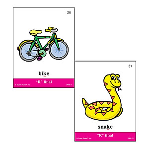Super Duper Publications | Articulation K Sound Fun Deck | Vocabulary and Language Development Flash Cards | Educational Learning Materials for Children