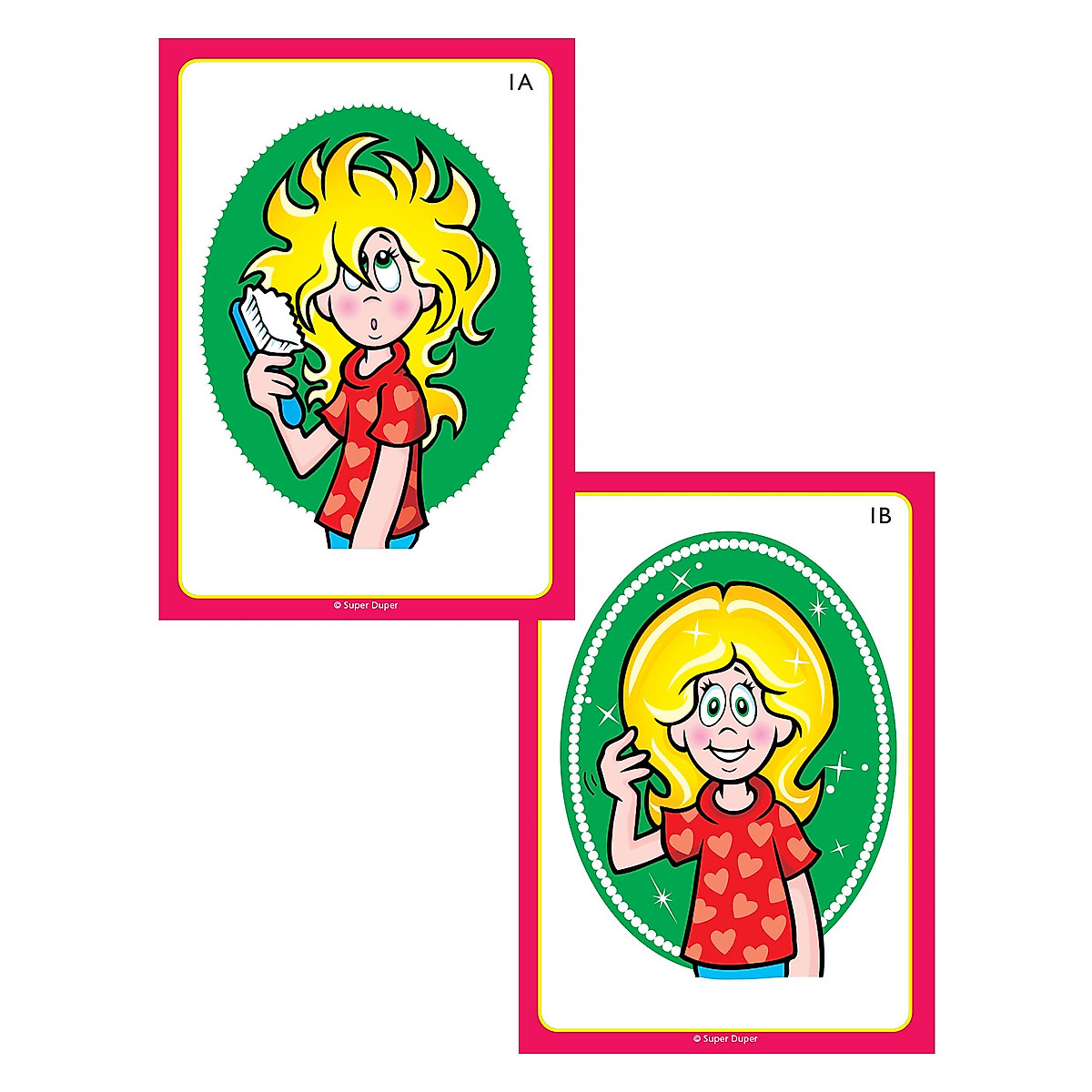 Super Duper Publications | Before & After Fun Deck Flash Cards | Educational Learning Resource for Children