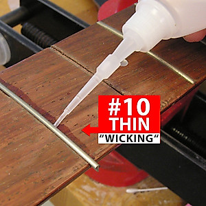 StewMac Super Glue, No. 10 Thin, 1 oz.