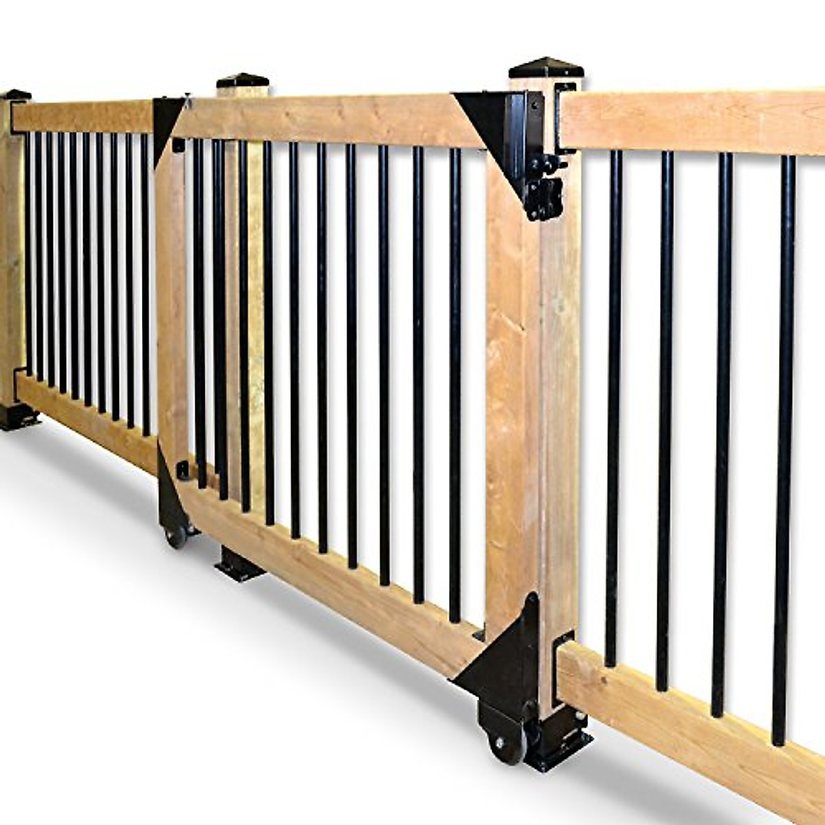 Pylex 11052 Sliding Gate Kit, Black — 🛍️ The Retail Market