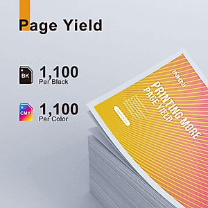 InkNI 822XL Ink Cartridges Combo Pack Remanufactured Ink Cartridge Replacement for Epson 822 XL 822XL Printer Ink for Workforce WF-4830 WF-3820 WF-4820 WF-4833 WF-4834 (Black,Cyan,Magenta,Yellow)