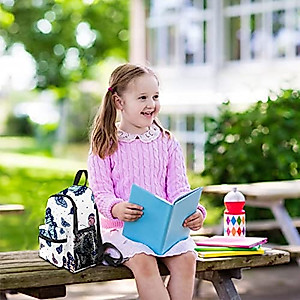 ZGONOHYE Girls Cute Mini Backpack Watercolor Butterfly Small Backpack School Bag Lightweight Preschool Backpacks Fashion Backpack Purse for Women Travel Bag Daypack for Girls Boys