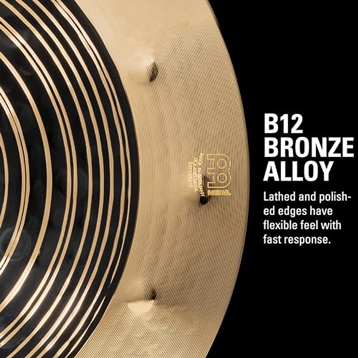 Meinl Cymbals Classics Custom Dual 18" China Cymbal, Dark and Brilliant Finish — Made in Germany — for Rock, Metal and Fusion, 2-Year Warranty, (CC18DUCH)