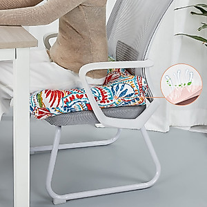 JMGBird Outdoor Chair Cushion Set of 2 Patio Cushions 19x19 with Ties Outdoor Cushions for Patio Furniture