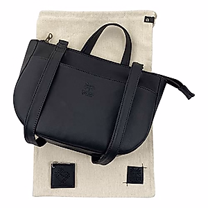 Santa Playa, Purse Handmade from Vegan Cactus Leather - Durable, All Natural, Eco-Friendly Material - Trendy Crossbody, Fashion Handbag, Stylish Shoulder Bag for Everyday Use or Travel - Carbon Cactus