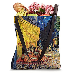 Vincent Van Gogh Cafe Terrace at Night Fine Art Tote Bag