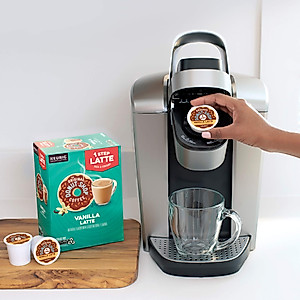 The Original Donut Shop Vanilla Latte, Single-Serve Keurig K-Cup Pods, Flavored Coffee, 20 Count