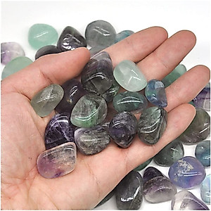 PacuM Natural Tumbled Stones Bulk Crystals Polished Gemstones Gem Raw Aquarium Decoration Minerals LUZONGYUYIN (Size : 100g)