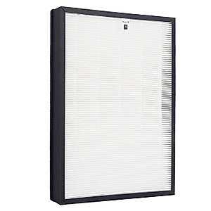 Flintar Premium True HEPA Replacement Filter, Compatible with Alexapure Breeze Air Purifier AP-B102 and 3049 Filter Set, including H13 Grade True HEPA Filter and Activated Carbon Filter