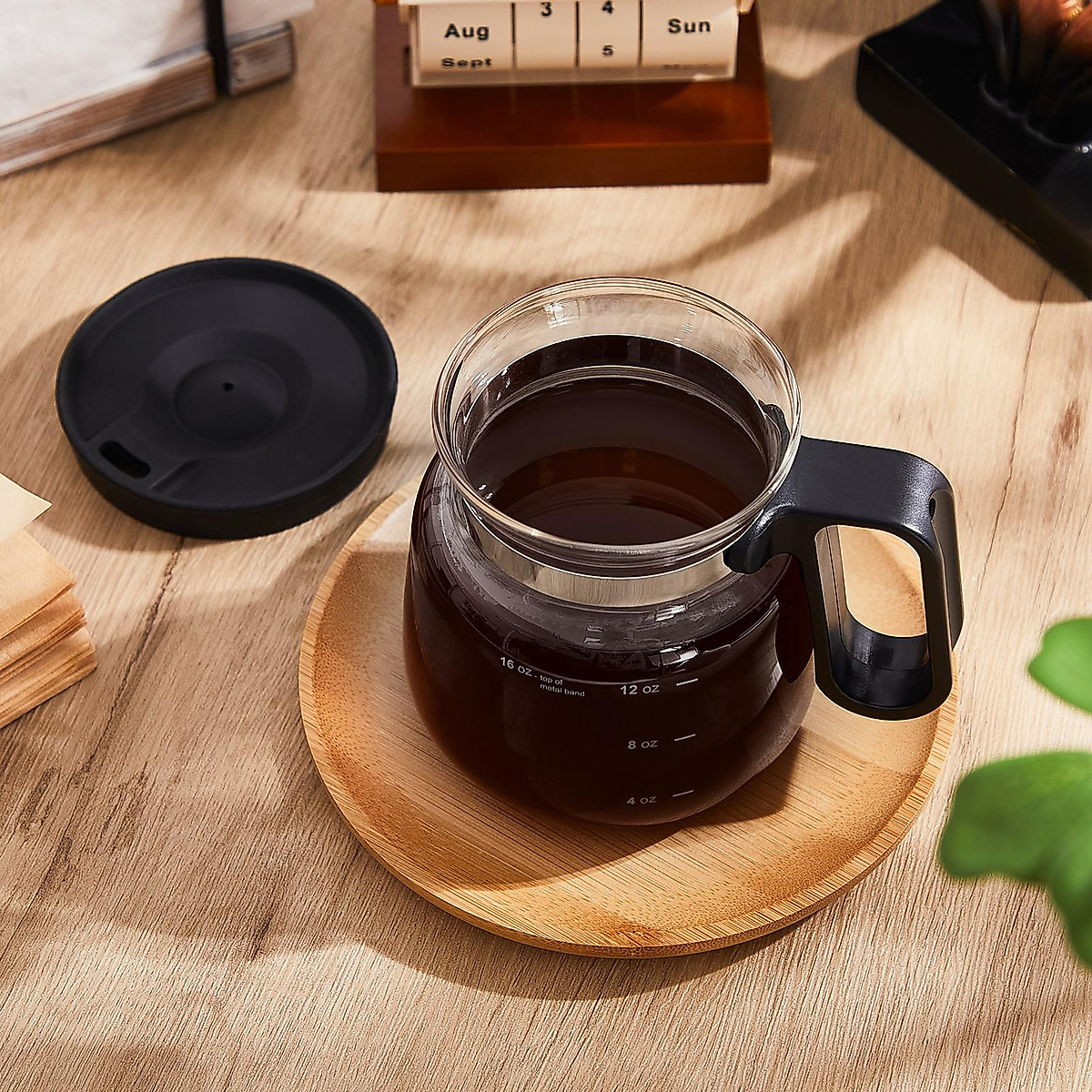 Yungyan 2 Pcs 16 oz Coffee Pot Mug with Spill Proof Lid Unique Coffee Mugs Novelty Funny Cool Coffee Mug That Friends Coworkers Will Talk About for Colleagues Home Office Gift