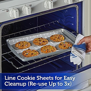 Reynolds Kitchens Cookie Baking Sheets, Pre-Cut Parchment Paper, 22 Sheets (Pack of 1)