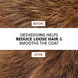 Wahl Double Sided Dog Shedding Blade with No-slip Grip - Coarse and Fine Teeth for Long, Short, & Double Coats - Model 858408