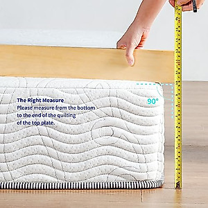 Olee Sleep 10 inch Omega Hybrid Gel Infused Memory Foam and Pocket Spring Mattress (Full)