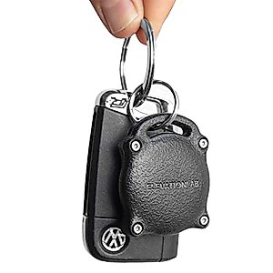 Bundle TagVault Keychain (2) + Surface Mount (2) | for Apple AirTag | by Elevation Lab