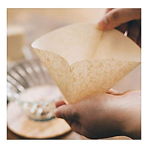 Hario V60 Size 03 Coffee Paper Filters 40-Count Boxed (Total of 40 Sheets) (White)