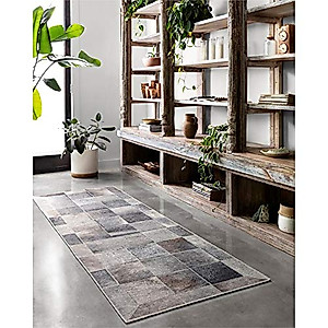 Loloi II Maddox Collection MAD-06 Charcoal/Grey, Contemporary 3'-6" x 5'-6" Accent Rug