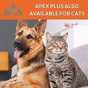 Apex Plus Flea and Tick Prevention for Dogs | Small (5-22 lbs) | 3-Month Supply | Dog Flea and Tick Treatment | 24-Hour Activation, Waterproof, 30-Day Protection