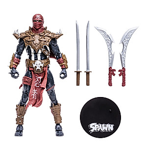 McFarlane Toys Spawn Ninja Spawn 7" Action Figure with Accessories