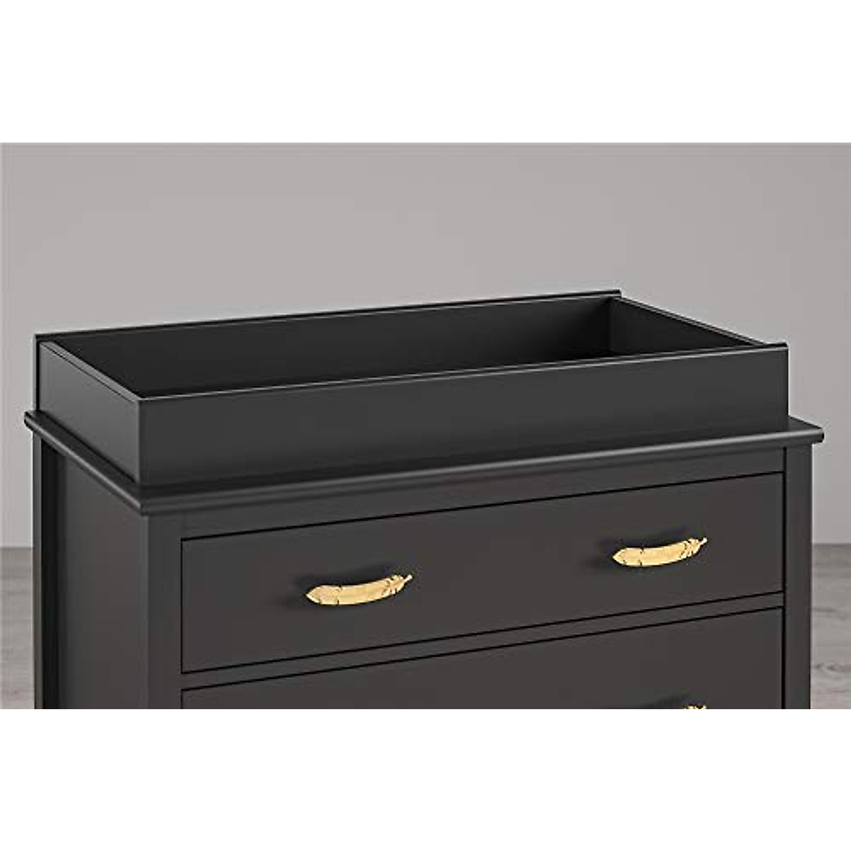 Little Seeds Monarch Hill Hawken Changing Table Topper, Black