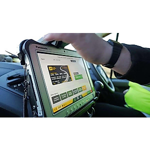 Panasonic Toughpad G1, FZ-G1 MK4, Intel Core i5-6300U @2.40GHz, 10.1" Multi Touch + Digitizer, 256GB SSD, 8GB, Bar code Reader, Webcam, Rear Cam, Win10 Pro (Renewed)