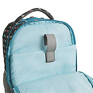 J World New York Sundance Rolling Backpack Girl Boy Roller Bookbag, Sprinkle, 20 Inch