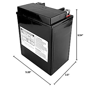 Banshee Replaces ETX15 ATV Battery for Polaris Magnum, Trail, 2003-2013