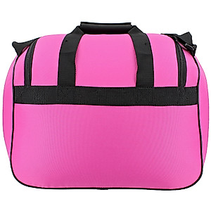 adidas Diablo Small Duffel, Sports Duffle Gym Bags for Men or Women, Intense Pink/Black, One Size