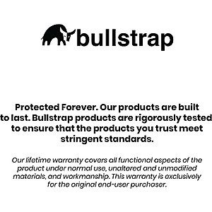 Bullstrap Premium Leather Case Compatible with Apple AirPods 3, Wireless Charging, Two-Piece Design (Terra)