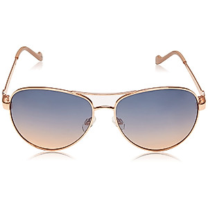 Jessica Simpson Women's J5596 Classic Metal Aviator Pilot Sunglasses with UV400 Protection - Glamorous Sunglasses for Women, 60mm