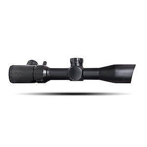 Monstrum 3-9x32 Rifle Scope with Rangefinder Reticle and Medium Profile Scope Rings | ZR252 Quick Release Scope Mount | Bundle