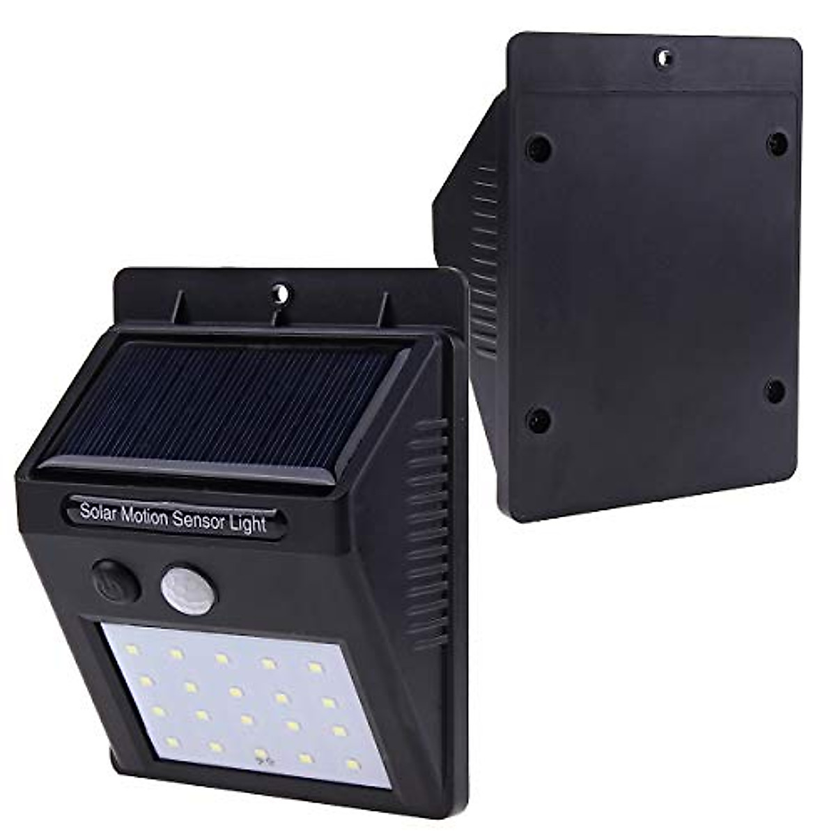 Yolispa Solar Light PIR Motion Sensor Solar Wall Outdoor Garden Solar Light Energy Saving 20/30LED Optional2 PIR Motion Sensor Wall Energy Saving PIR Motion Sensor Wall Garden Solar Light Solar L