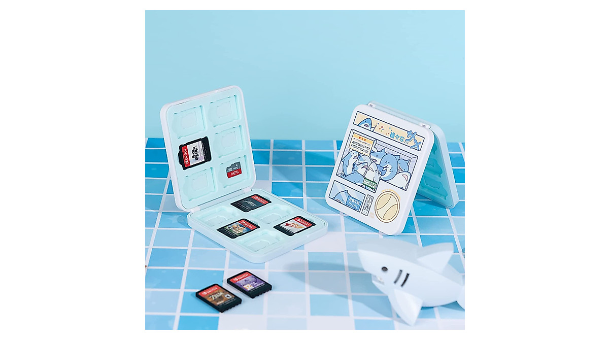 GeekShare Shark Game Card Case - Portable & Stylish