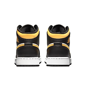 Jordan Mens Air 1 Mid GS 554725 177 Pollen/Black/White - Size 7Y