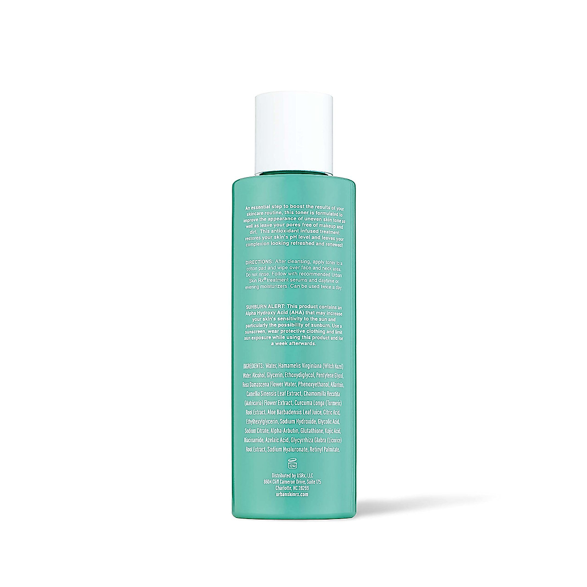 Witch Hazel Brightening & pH Balancing Toner, USRx®, Clarifies Pores, Improves The Appearance of Uneven Skin Tone, Formulated with Antioxidants, Niacinamide and Alpha Hydroxy Acids, 4.5 Fl Oz