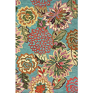 nuLOOM Isabella Hand Tufted Wool Area Rug, 5' x 7' 6", Multi