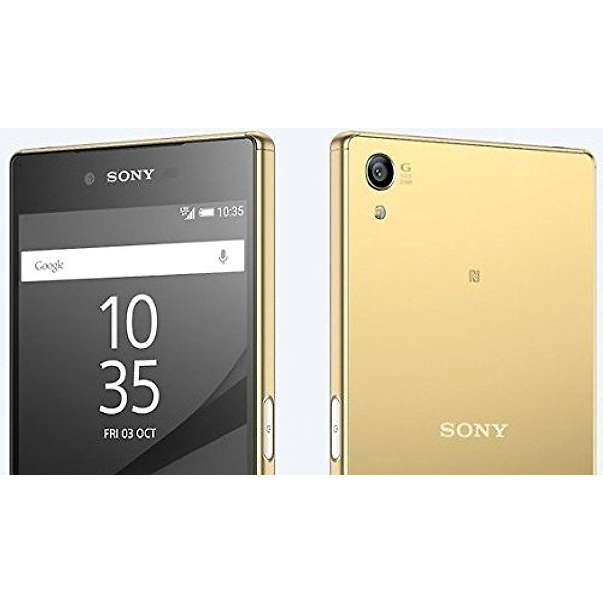 Sony Xperia Z5 Premium E6853 Factory Unlocked Phone, 5.5-Inch 4K UHD Display, Gold International Version