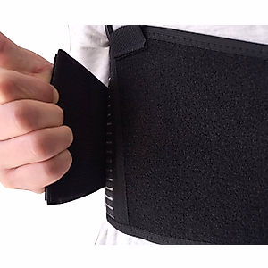 Solmyr Rib and Chest Support Brace, Broken Rib Brace, Breathable Rib Belt for Sore or Bruised Ribs Support, Sternum Injuries, Dislocated Ribs Protection, Pulled Muscle Pain (S)