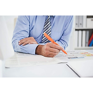 Madisi Highlighters, Chisel Tip, Assorted Colors, Bulk Pack, 72-Count