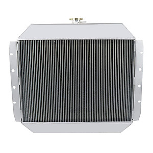 RadBuild 3 Row Radiator For 1966-1979 Ford Bronco F100 F150 F250 F350 L6 V8 GAS