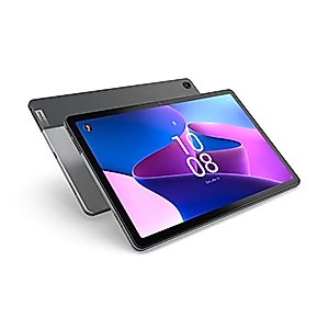 Lenovo Tab M10 Plus (3rd Gen) - 2022 - Long Battery Life - 10" FHD - Front & Rear 8MP Camera - 3GB Memory - 32GB Storage - Android 12 or Later